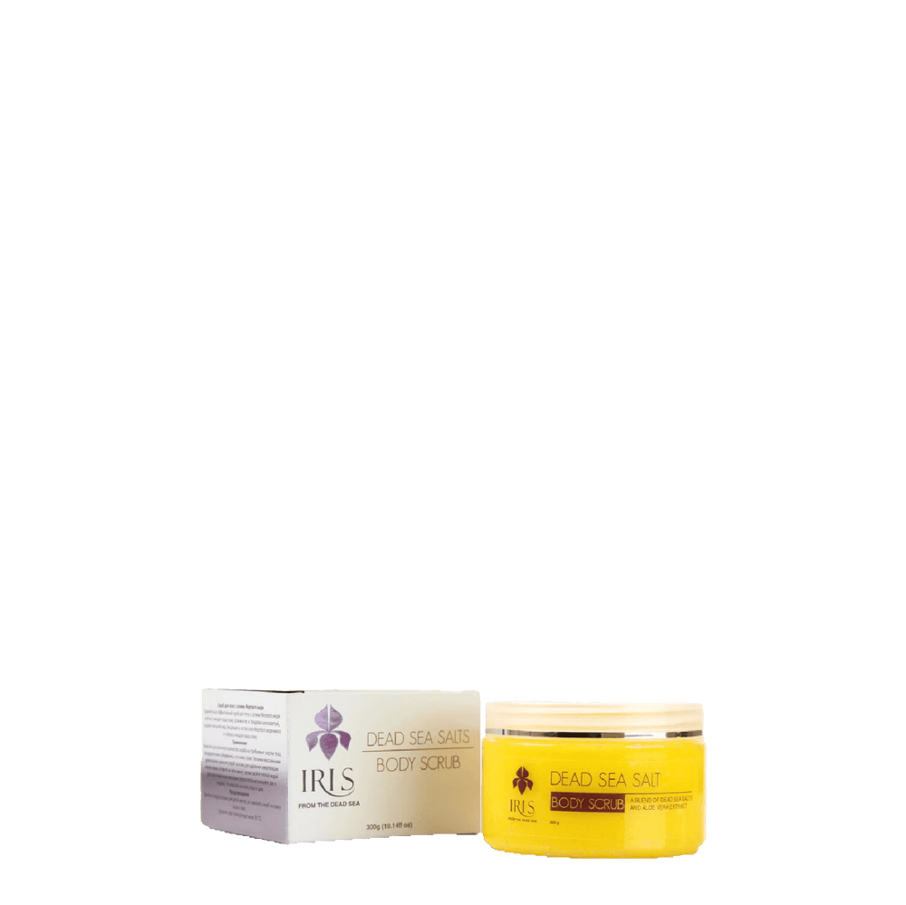 Iris Dead Sea Salt Scrub for Soft Skin Body Exfoliator | Detoxify ...